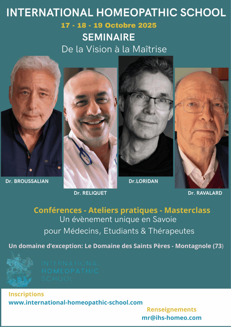 Ressources • International Homeopathic School